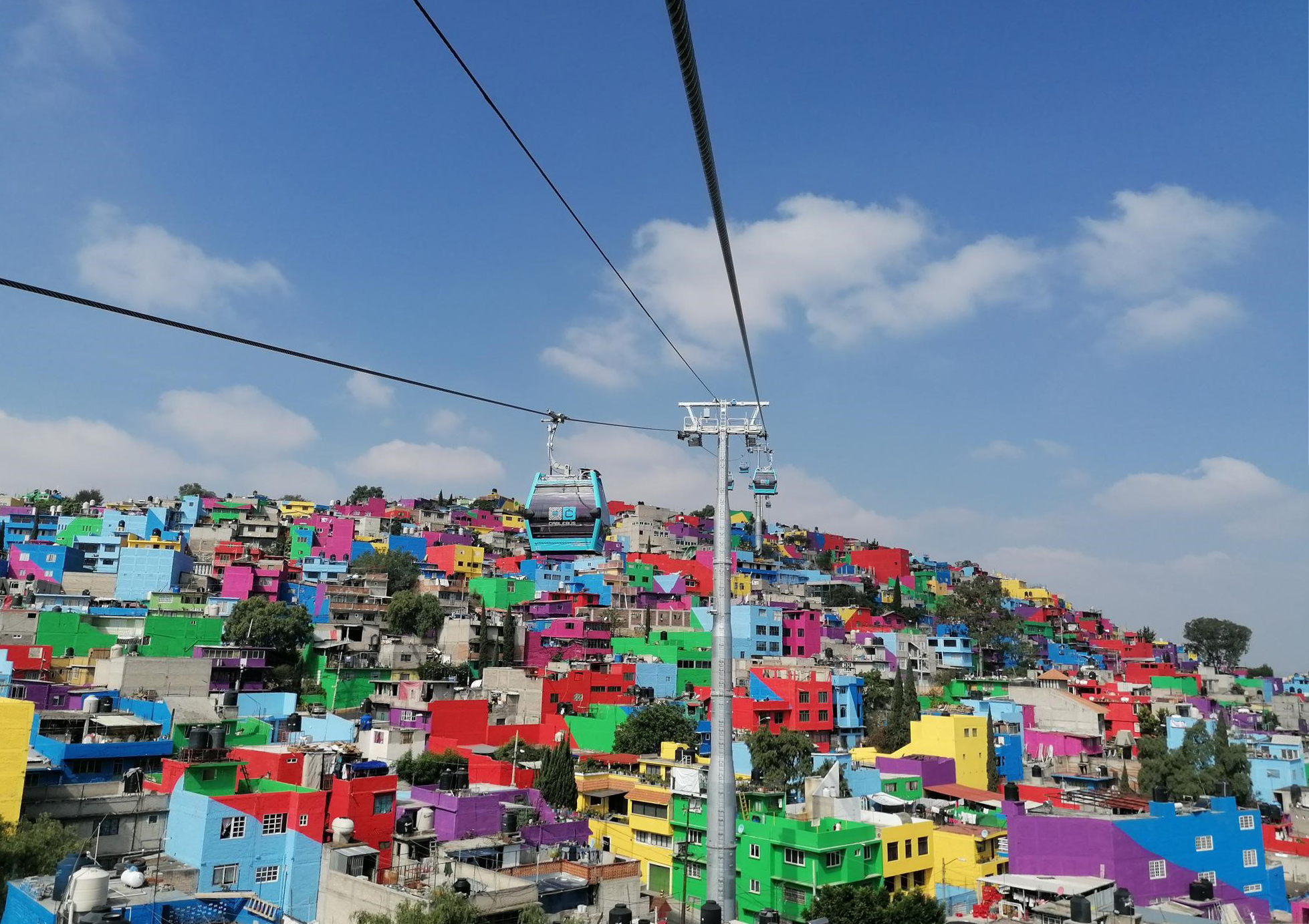 Cablebús 2 Gondola Lift in Mexico City Officially Opens « The Gondola ...